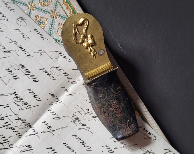 Georgian Leather Shoe - Snuff Box - Etsy