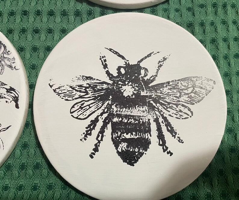 Farmhouse Coaster Set | Etsy