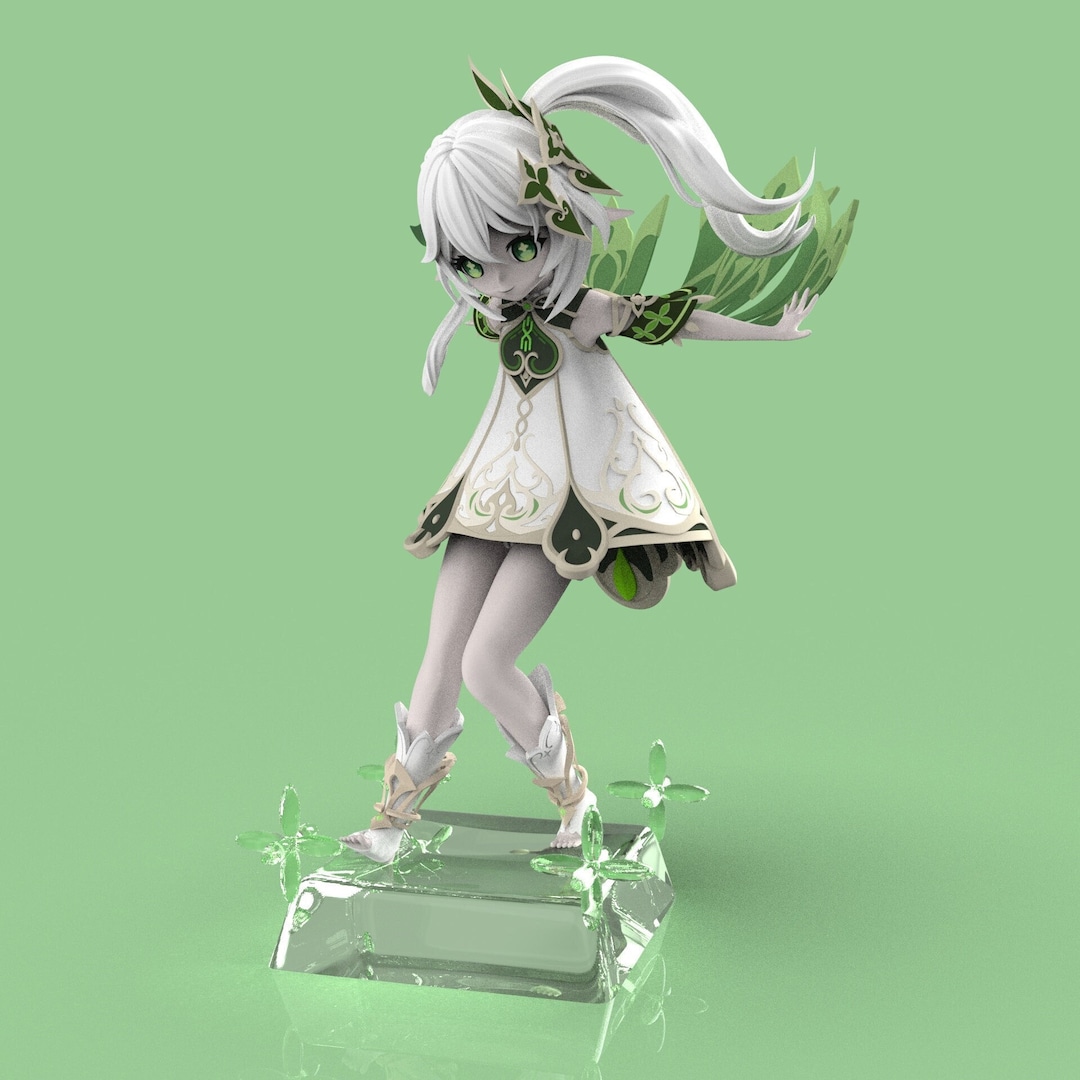 Genshin Impact - Nahida "lesser Lord Kusanali" (first Attack Pose) 3D ...