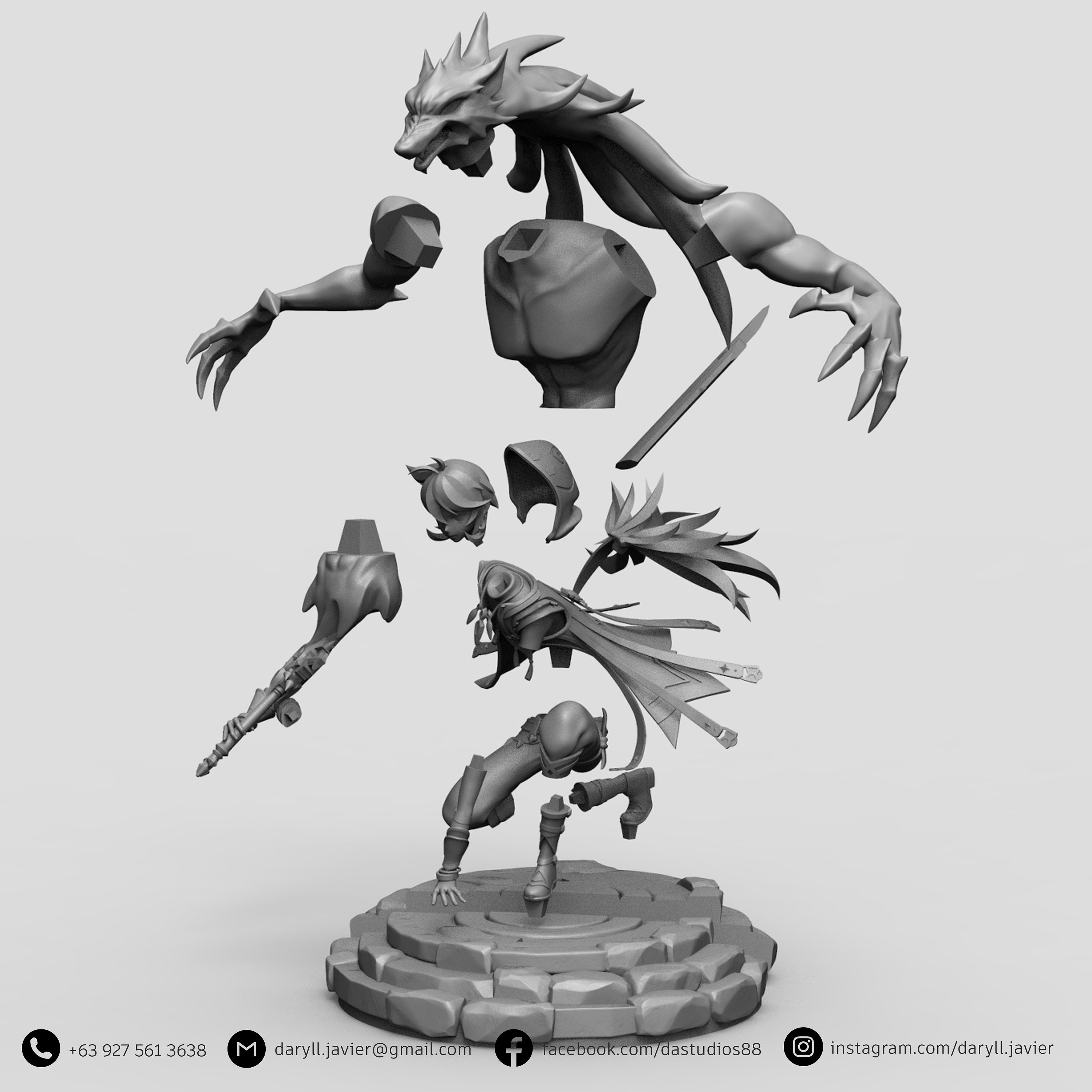 Genshin Impact - Razor 3D Printing STL - Etsy UK