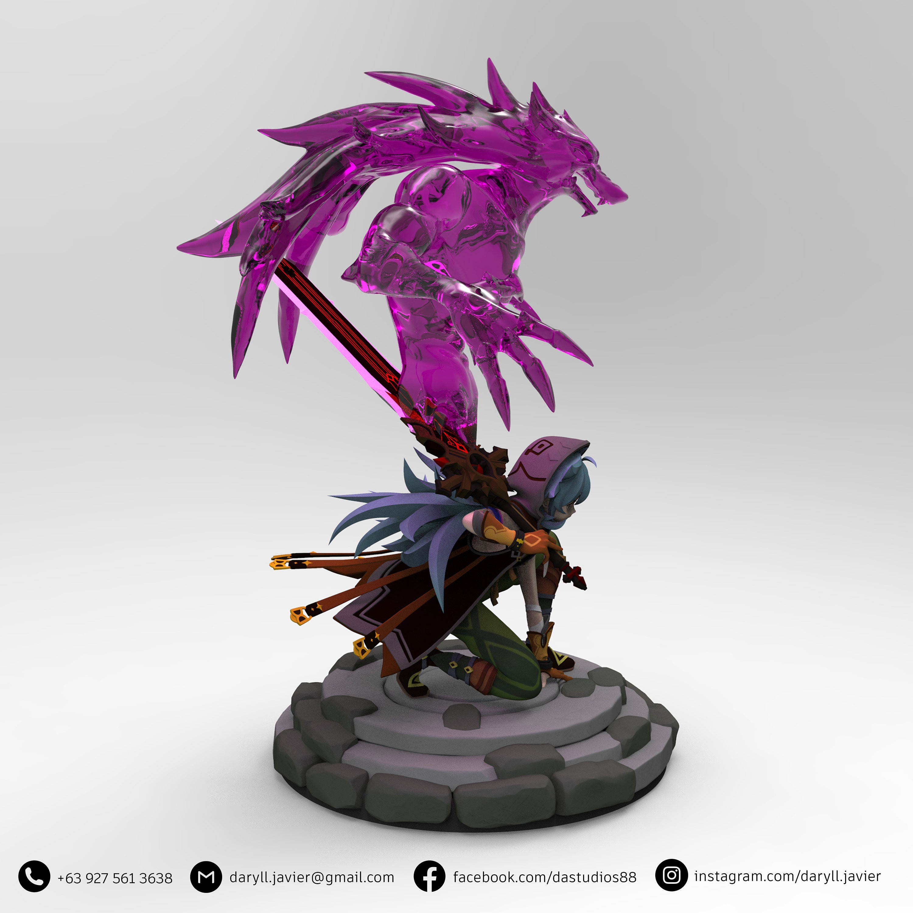 Genshin Impact Razor 3D Printing STL - Etsy UK