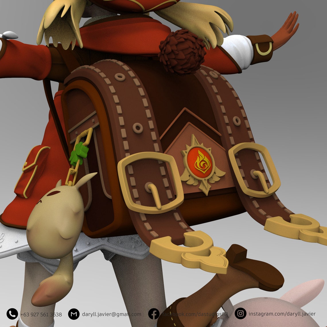 Genshin Impact - Klee 3D Printing STL - Etsy