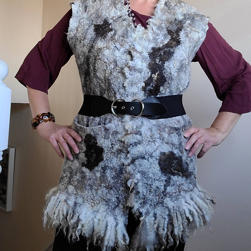 Felt Vest - Etsy