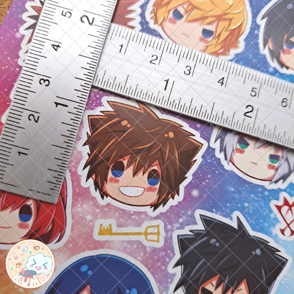 Stickersheet Kingdom Hearts Khver 358/2daysver Bbsver Khiiiver - Etsy