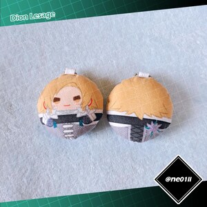 FFXVI Pillow Charm [final Fantasy 16] Fabric Keychains Pillow Keychain ...