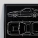 Mazda RX7 FC Blueprint Poster - Etsy