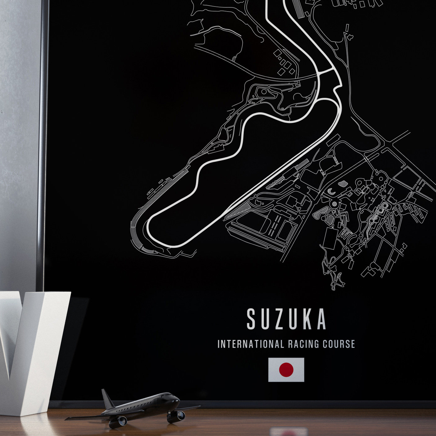 Suzuka Circuit Map Poster - Etsy UK