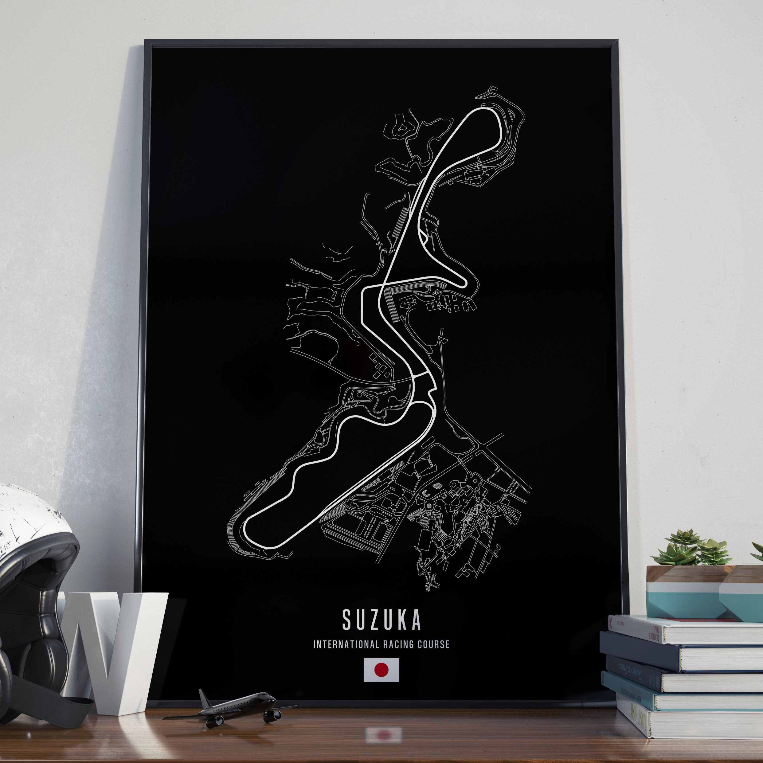Suzuka Circuit Map Poster - Etsy UK