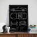 Mazda RX7 FD Blueprint Poster - Etsy