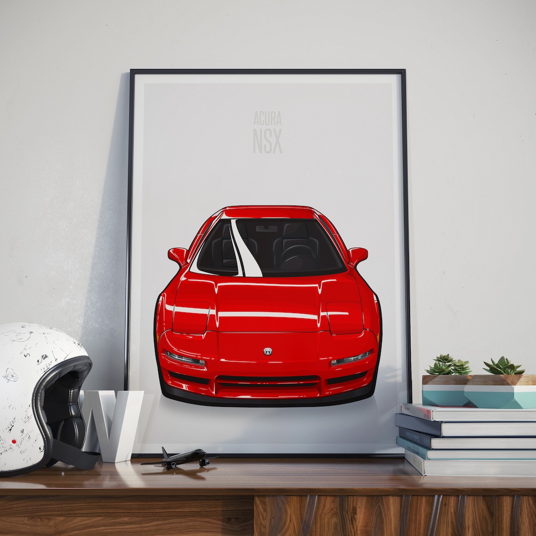 Acura NSX NA1 Poster - Etsy