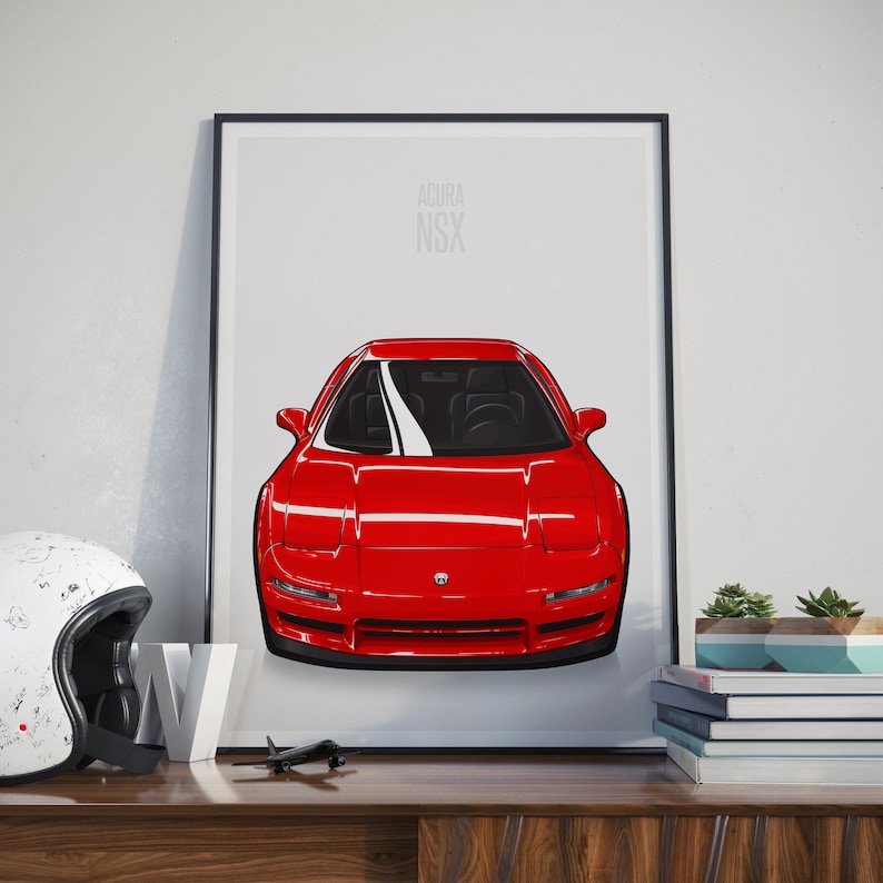 Acura NSX NA1 Poster - Etsy