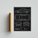 Honda Integra Type-r DC2 JDM Blueprint Poster - Etsy Canada