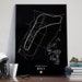 Monza Circuit Map Poster: Italian Racing Track Art - Etsy