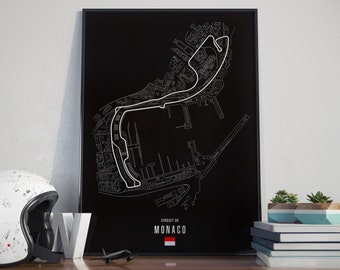 Monaco Map Svg - Etsy