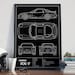 Mazda RX7 FD Blueprint Poster - Etsy