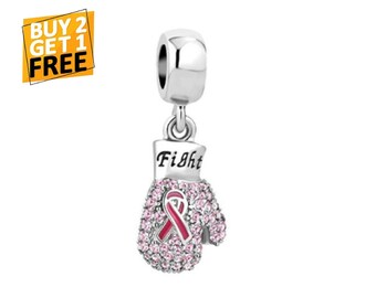 Pandora Cancer Charm - Etsy UK