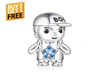 Pandora Little Boy Charm - Etsy