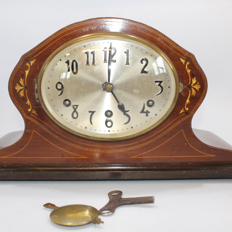 Vintage Mantel Clock - Etsy