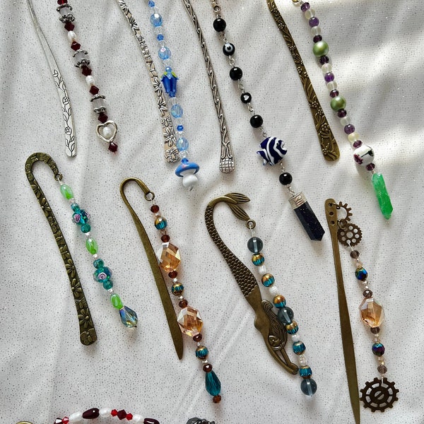Beaded Bookmarks - Etsy