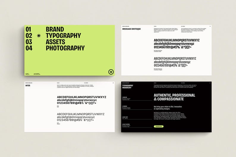 IGA Brand Guidelines Template: 60 Canva Slides - Etsy Australia