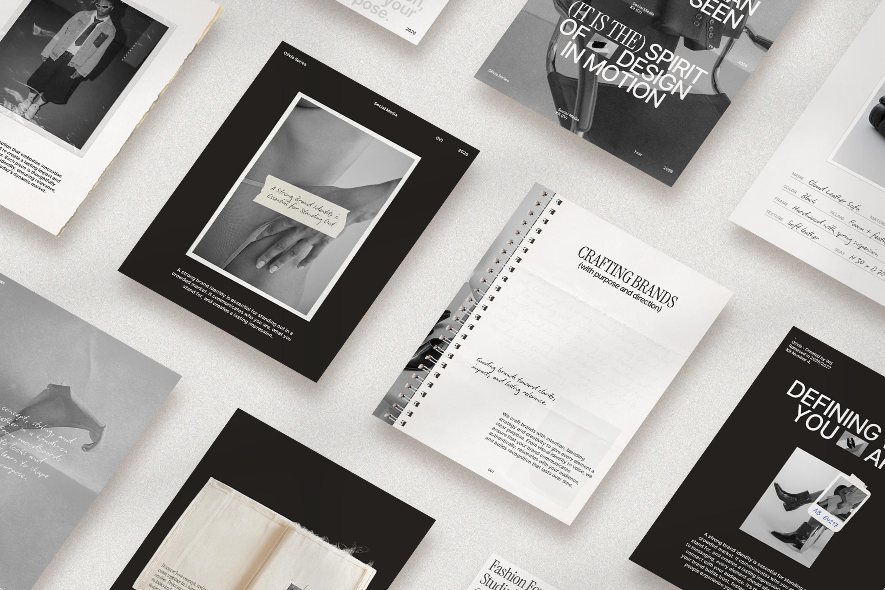 OLI (IV) Aesthetic Instagram Templates. Social Media Kit. Instagram ...