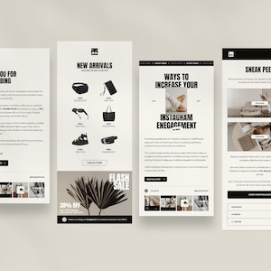 NOLE - Email Newsletter Templates for Canva | Email Marketing ...