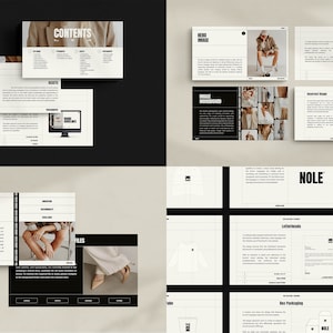 NOLE 3in1 Branding Pack. Brand Guidelines, Brand Proposal and Brand ...