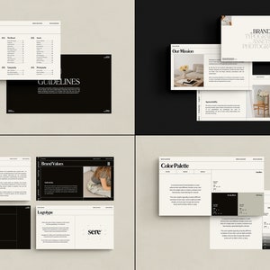 SERE 3in1 Branding Pack. Brand Guidelines, Brand Proposal and Brand ...