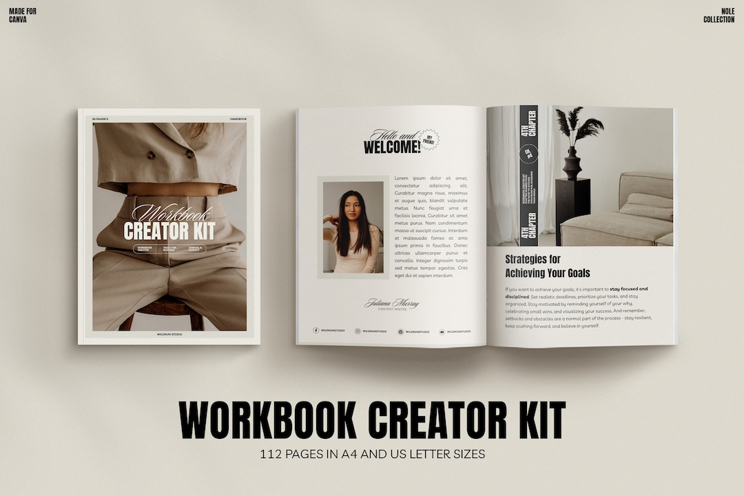 NOLE Workbook Template for Coaches and Course Creators, Webinar Action ...