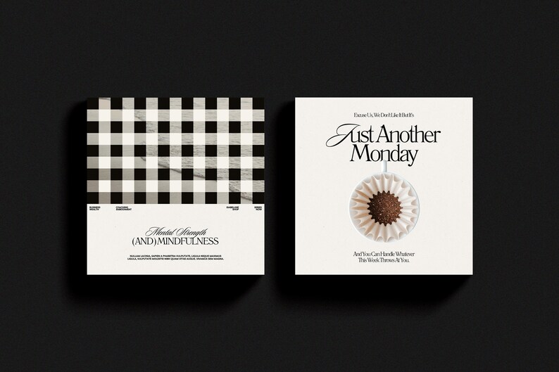 ISA I 120 Aesthetic Instagram Templates. Social Media Kit. - Etsy