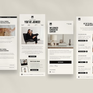 NOLE - Email Newsletter Templates for Canva | Email Marketing ...
