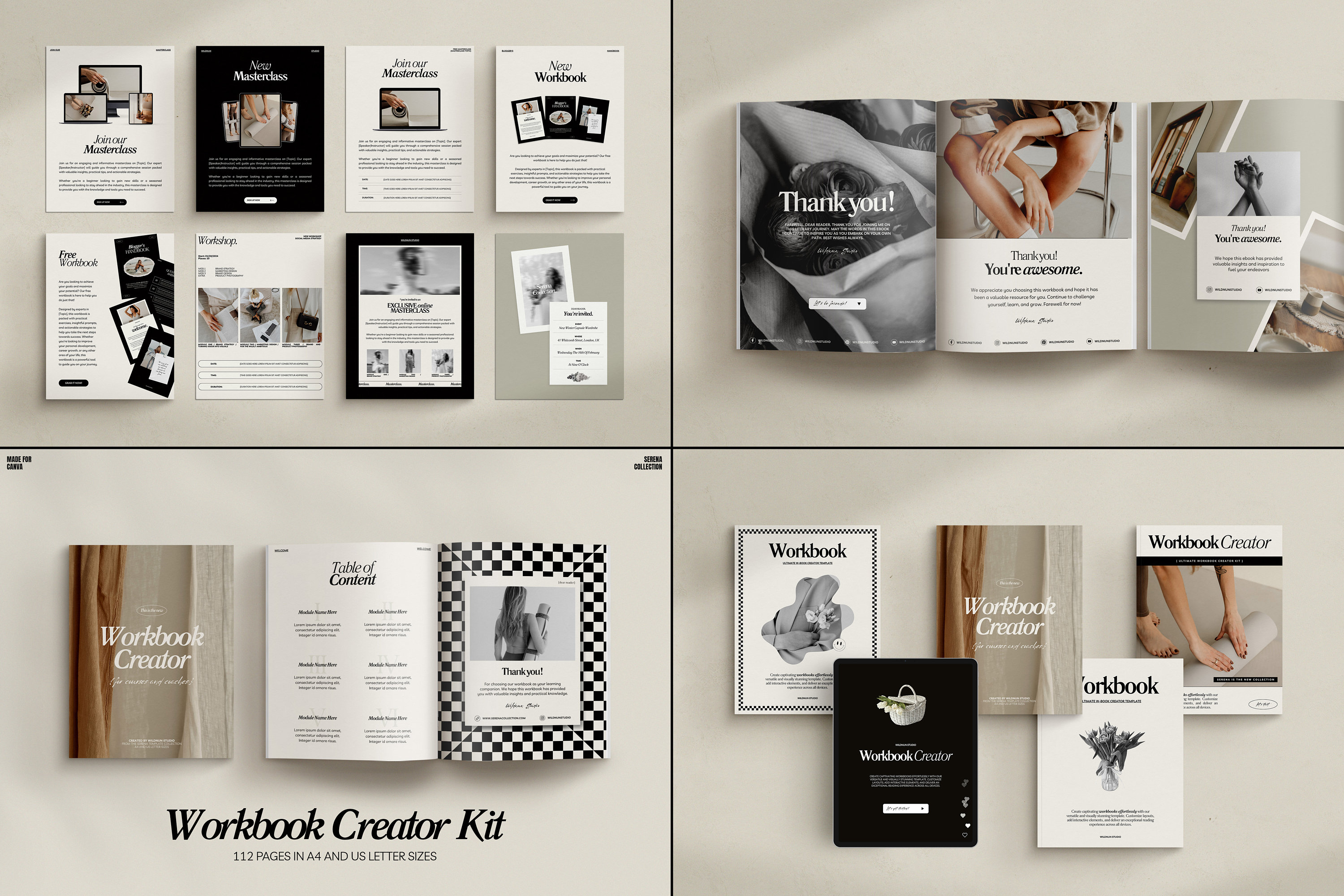 SERE 2in1 Ebook and Workbook Template for Canva | Coach Workbook | Lead ...