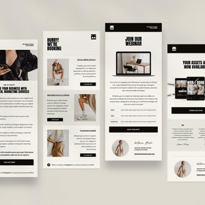 NOLE - Email Newsletter Templates for Canva | Email Marketing ...