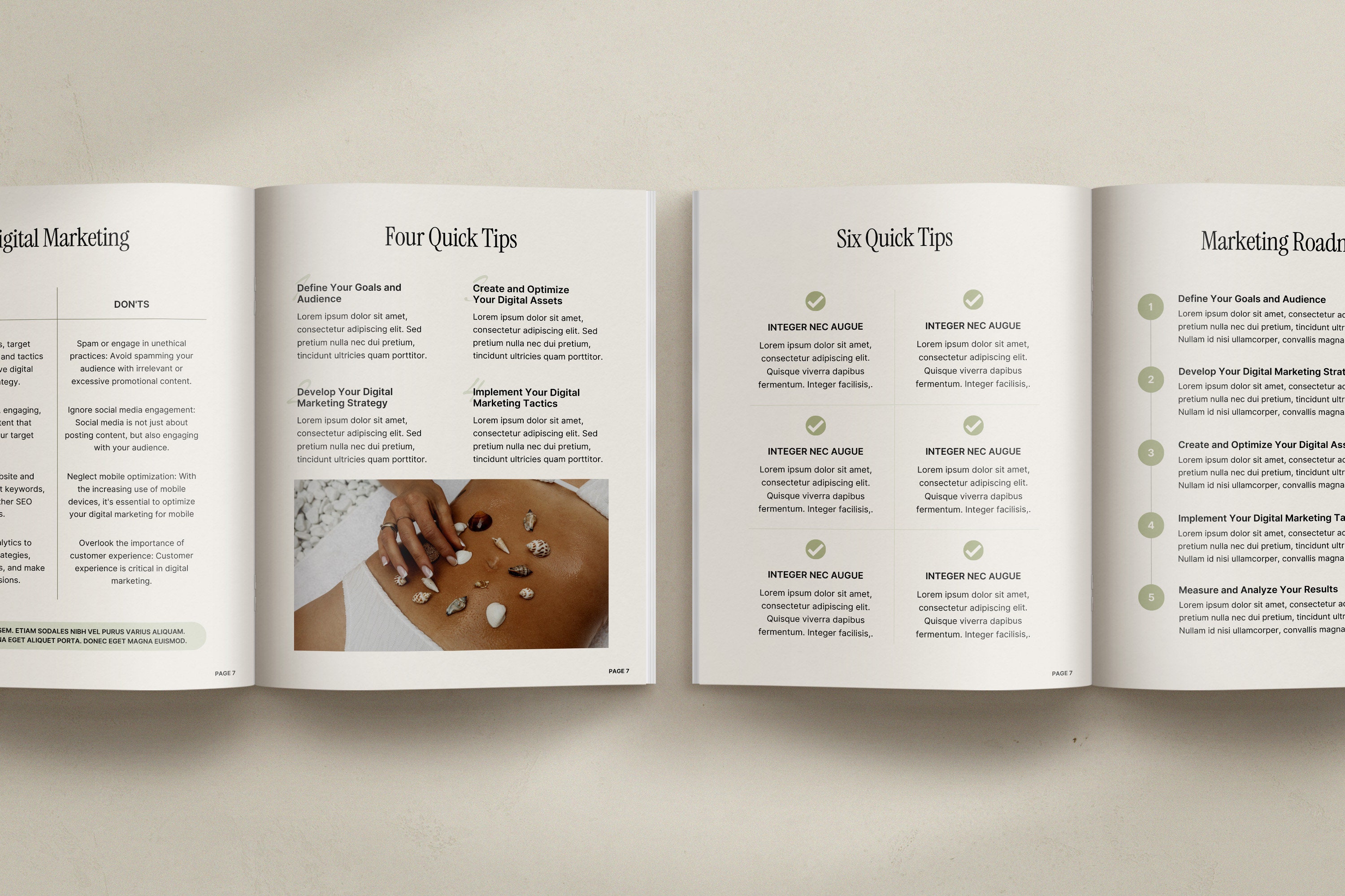 ADE Ebook Template for Canva. Aesthetic Ebook Template. Lead Magnet ...