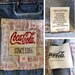 Y2K Vintage Coca Cola Aztec Print Fringe Denim Jacket - Etsy