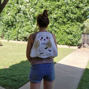 Lil Peep Plush Ghost Backpack - Etsy