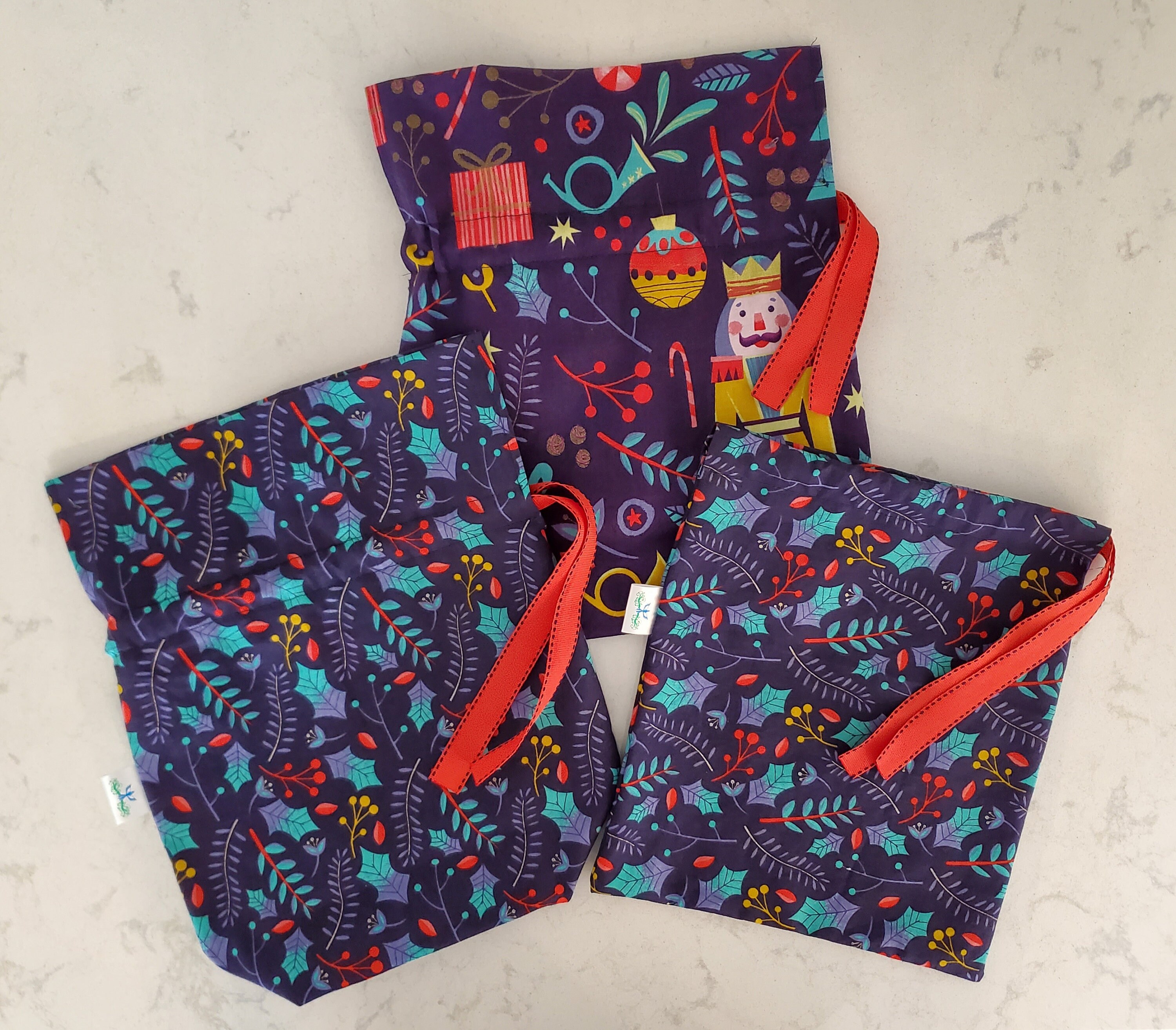 Nutcracker Christmas Gift Bags - Etsy