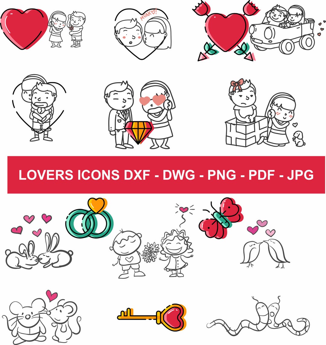 Lovers Icons, Love Packages, Heart Shapes, Cute Valentines, Cute Lovers ...