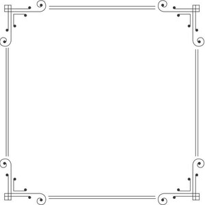 Frame svg frame pdf frame vector archive | Etsy