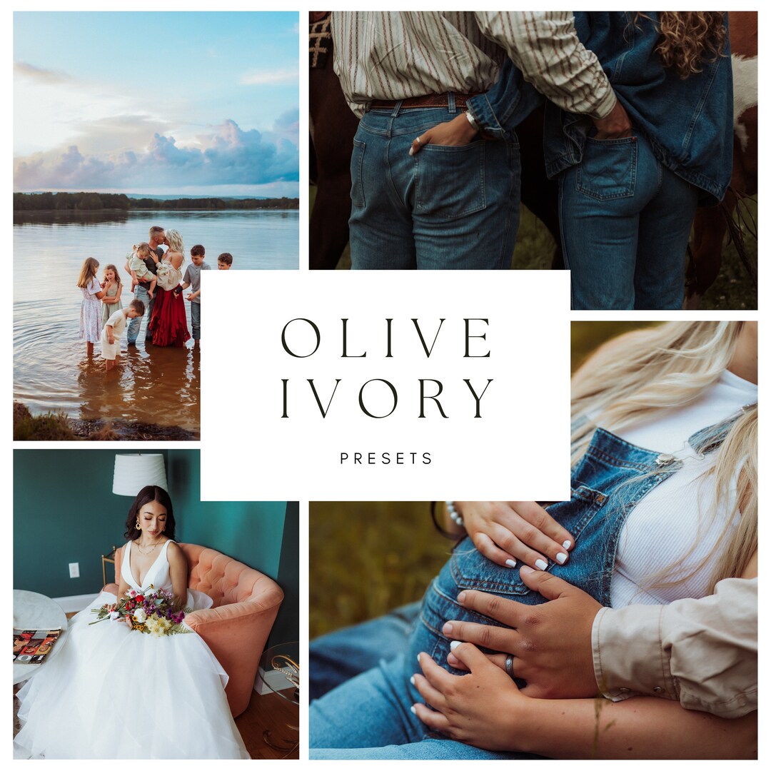 Olive & Ivory Presets and Adjustments - Etsy
