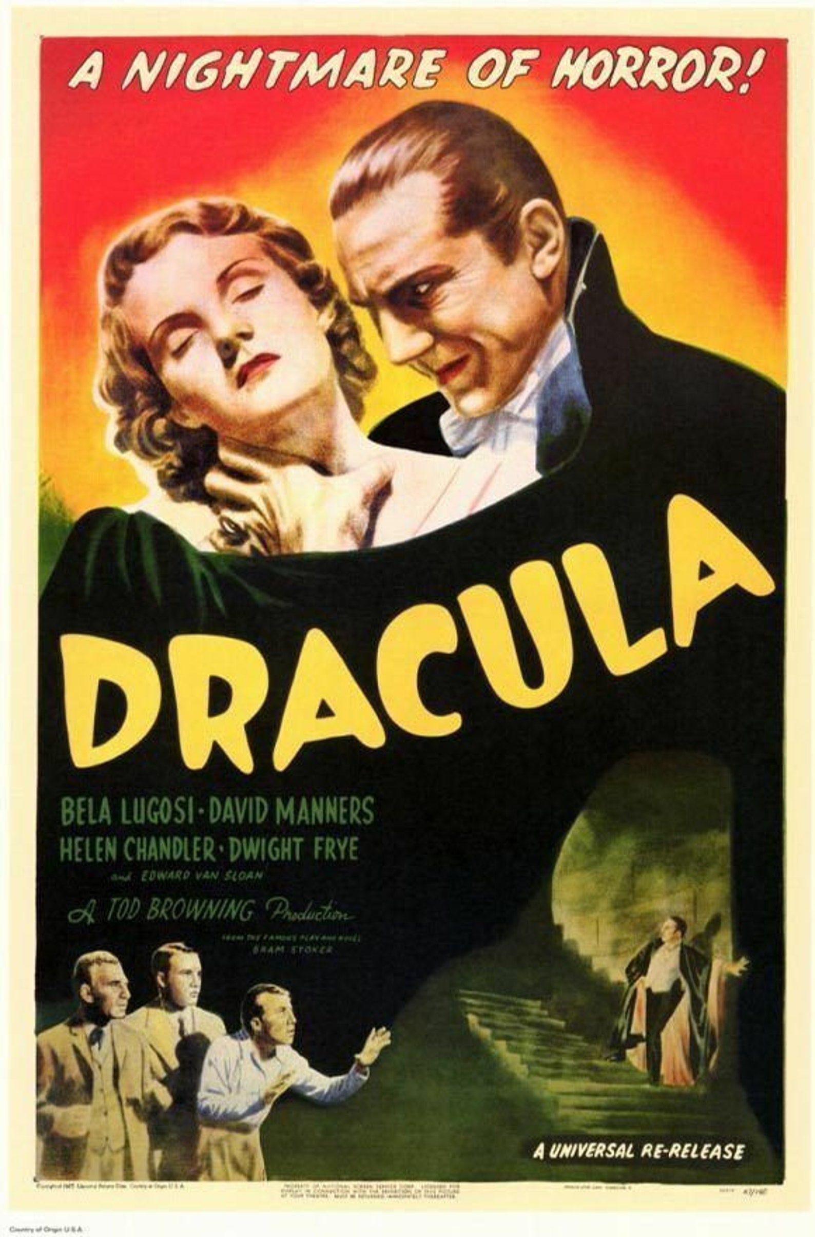 Dracula 1931 film movie cinema show metal tin sign poster | Etsy