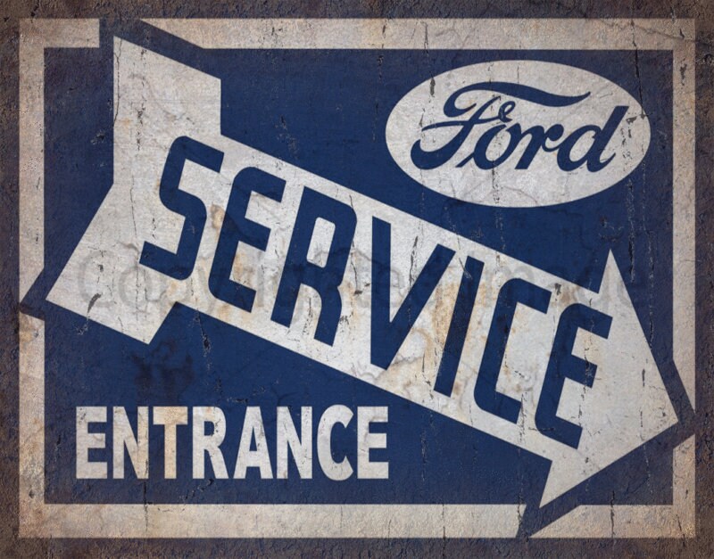Old Ford Signs for sale | Only 4 left at -75%