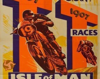 Isle of Man Tt | Etsy