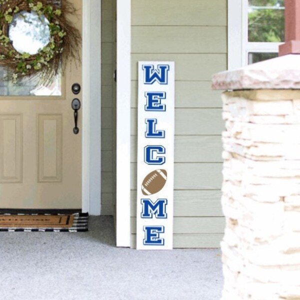 Football Porch Sign - Etsy