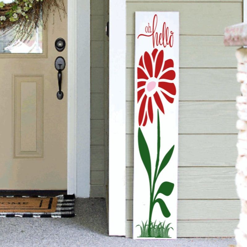 Flower Porch Signs - Etsy