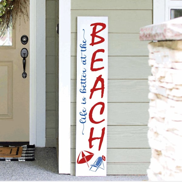 Wooden Beach Signs - Etsy