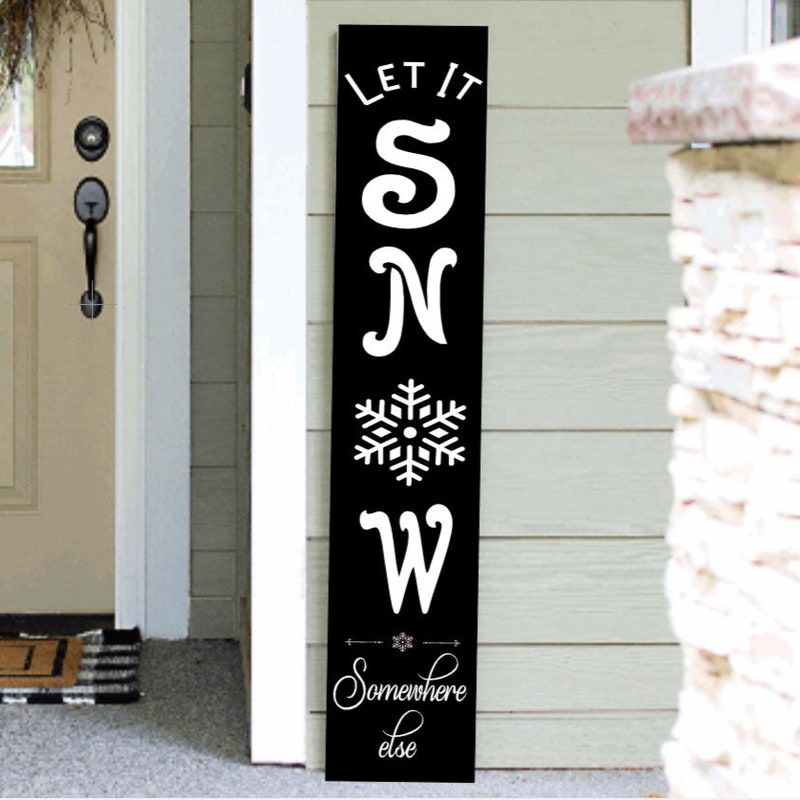 Winter Porch Signs - Etsy
