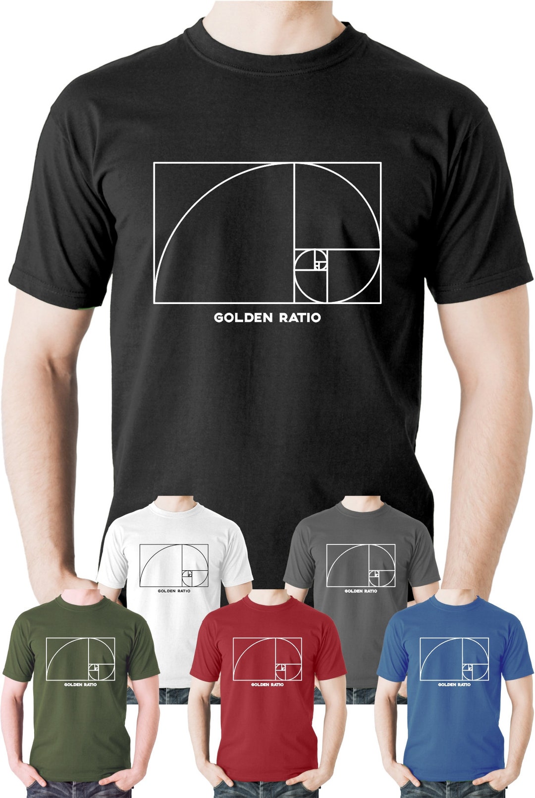 Golden Ratio Tee Spiritual Awake T-shirt Fibonacci Spiral Top Ancient ...