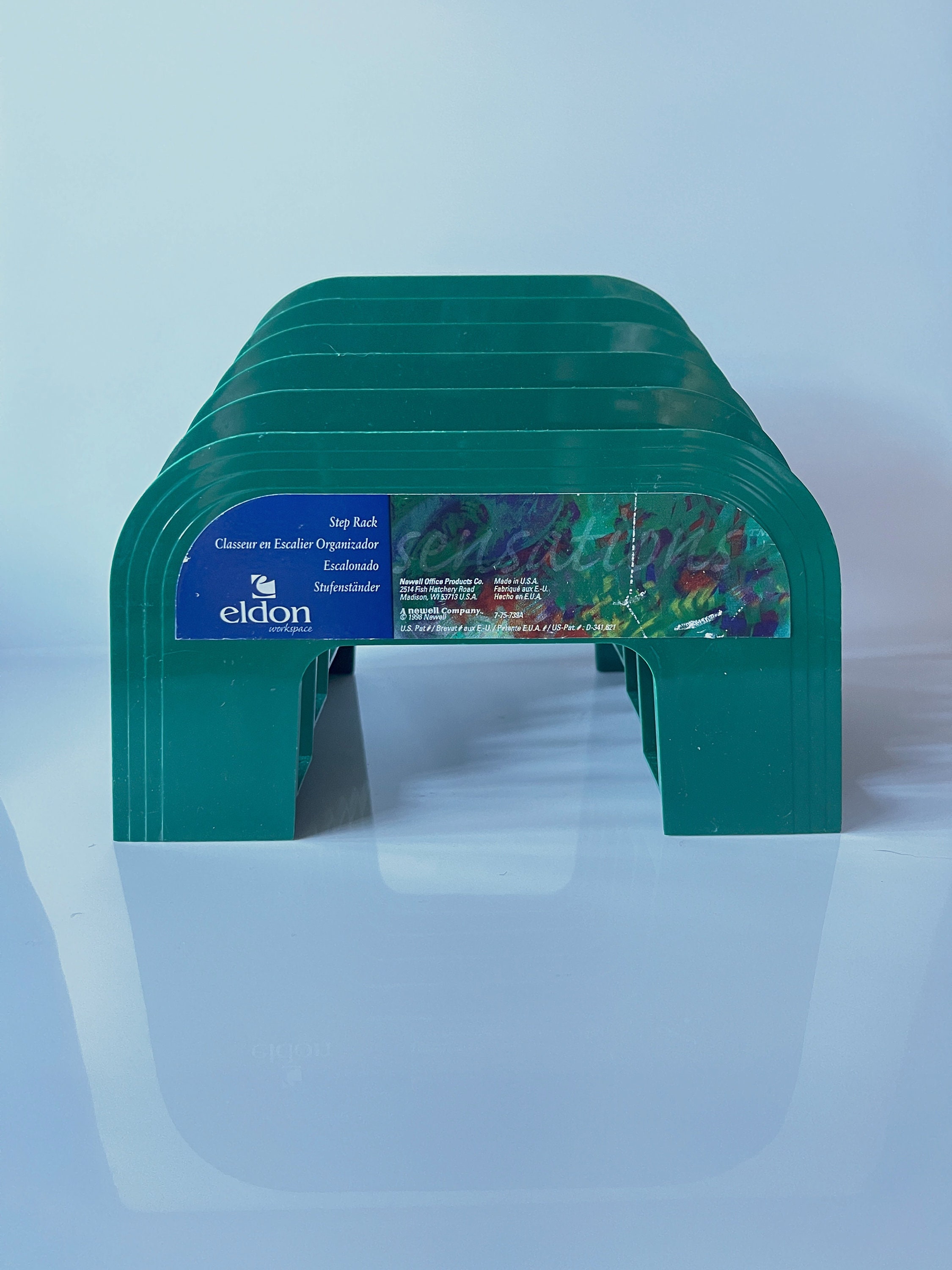 Vintage Green Eldon Vintage Paper Organizer - Etsy