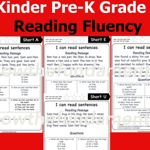 Reading Comprehension | Simple Sentences | Reading Practice Worksheets ...